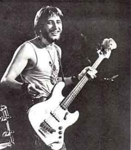Joe Schermie,the hard driving bass line player for Three Dog Night